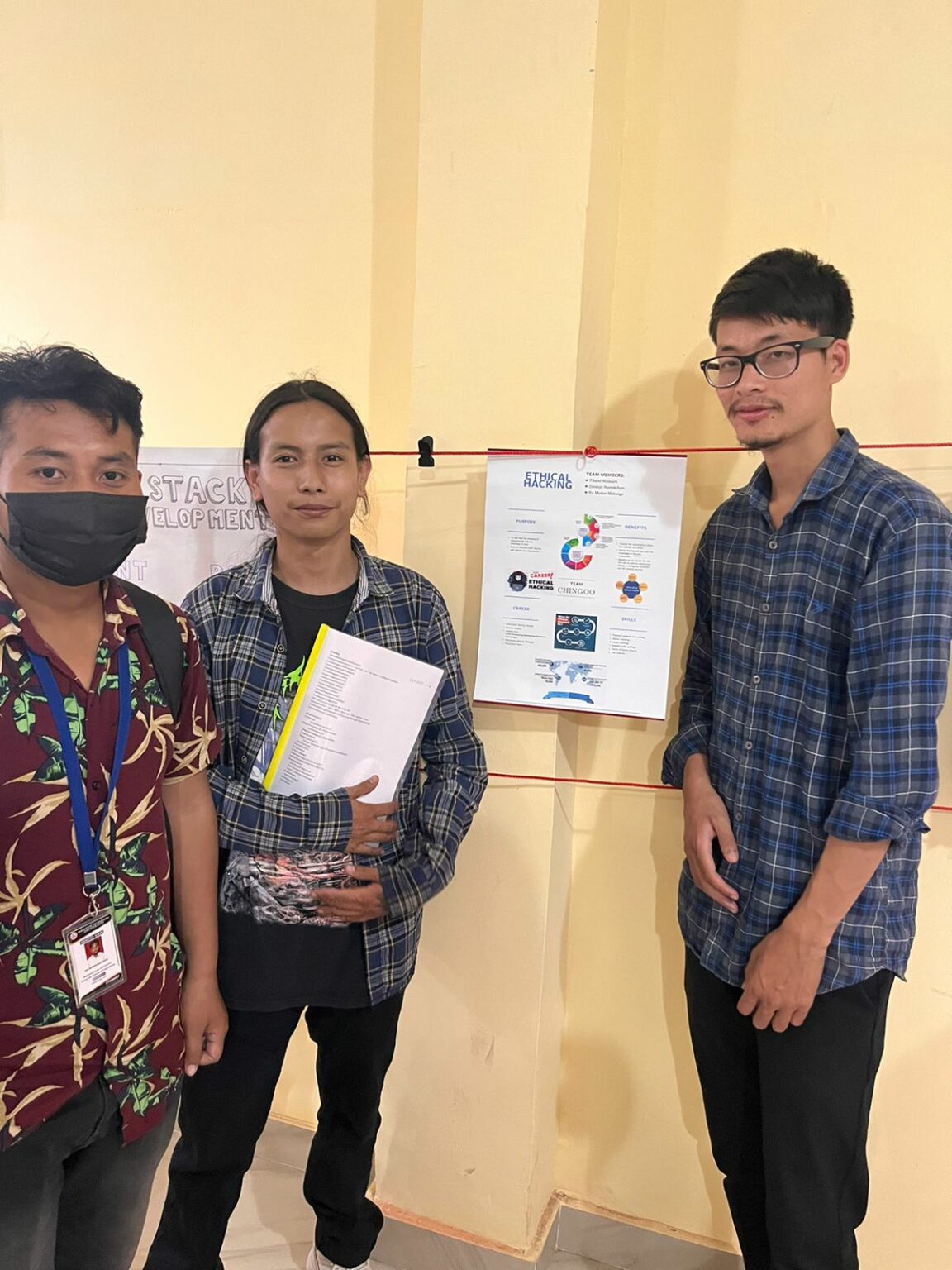Technical Poster Presentation by Second Year 2021-22 Students of CSE Dept – MTU